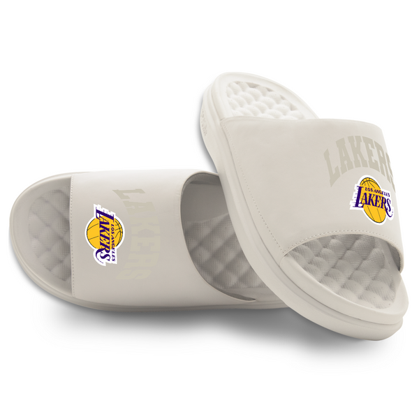Los Angeles Lakers NBA Custom Slide Sandals - ISlide