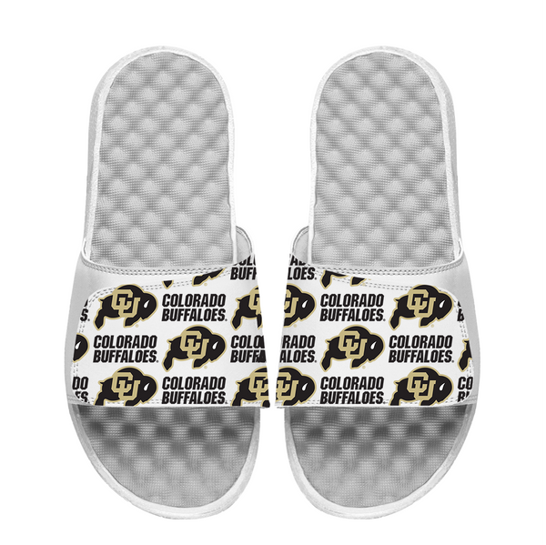 Colorado Boulder Logo Pattern Black - ISlide