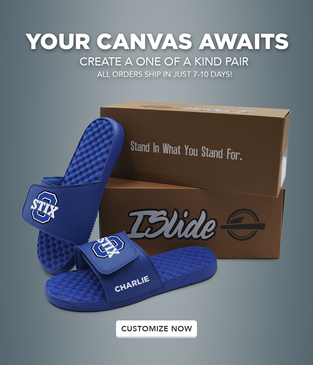 ISlide Custom Slide Sandals | Mens, Womens, Kids & Teams