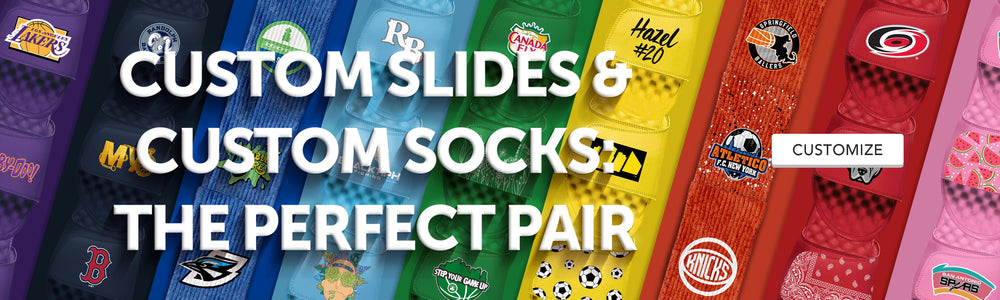 ISlide Custom Slide Sandals | Mens, Womens, Kids & Teams