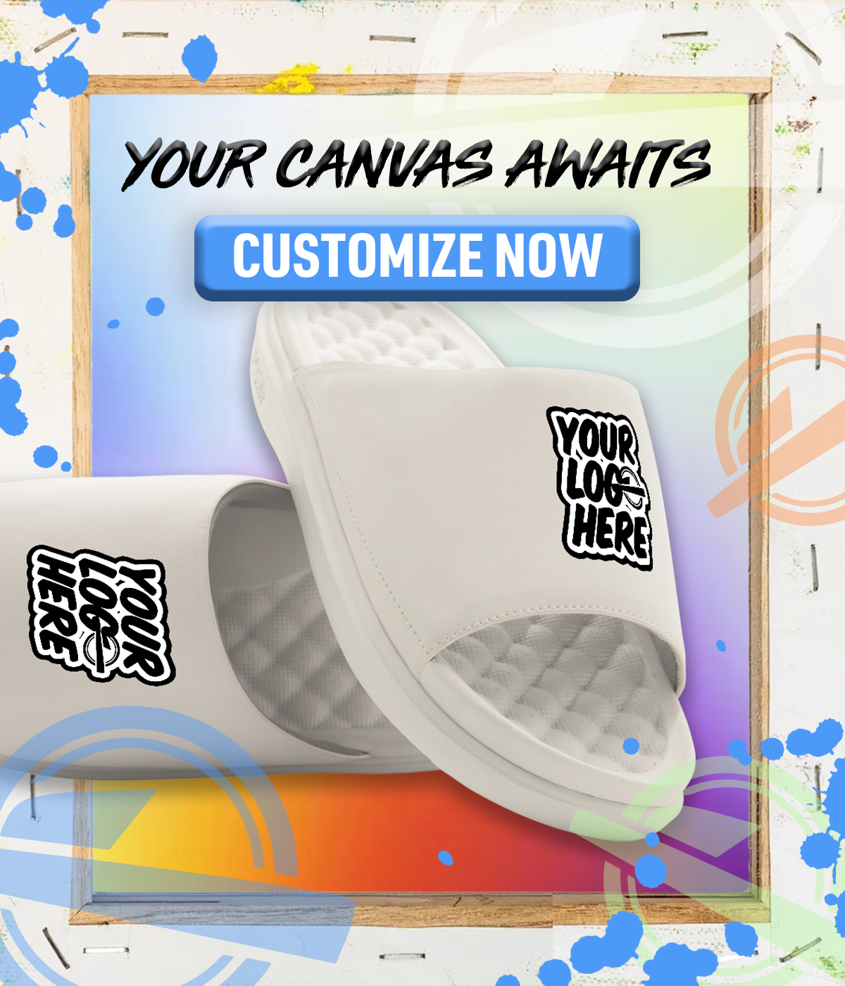 ISlide Custom Slide Sandals | Mens, Womens, Kids & Teams