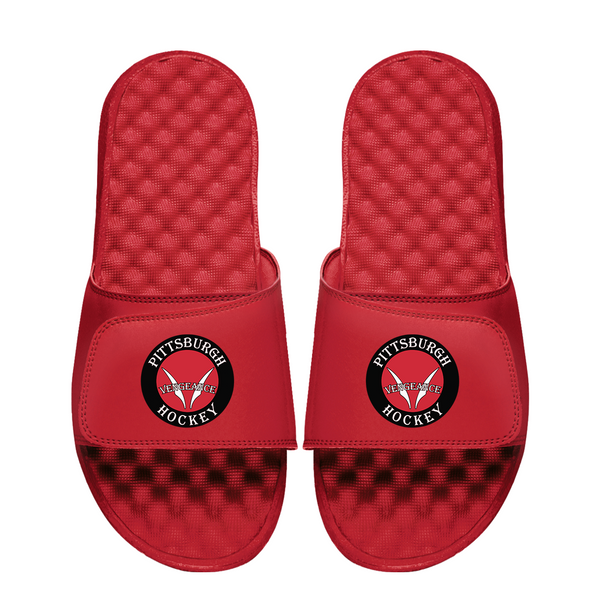 Pittsburgh Vengeance Primary Logo Red Mantra - ISlide