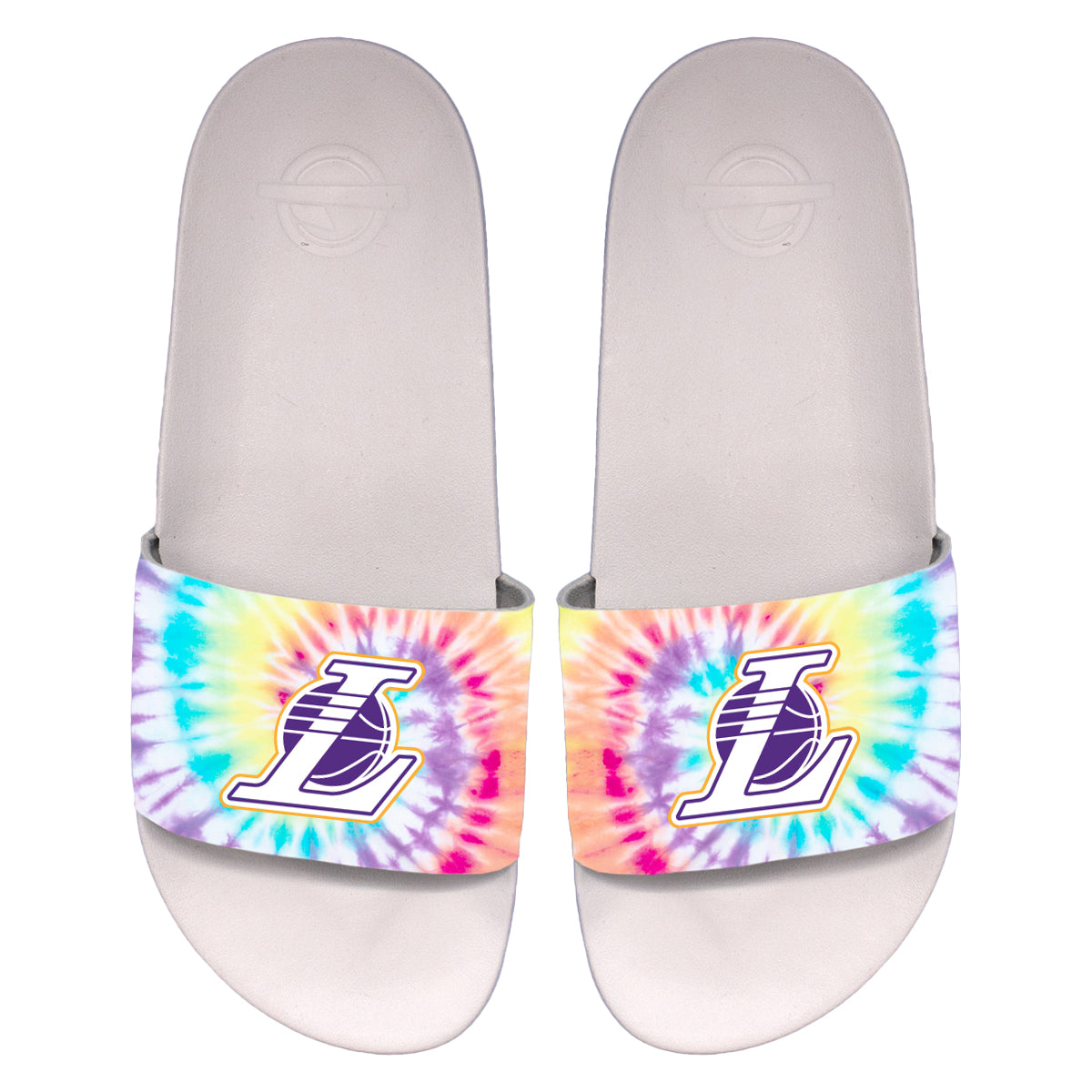 Los Angeles Lakers NBA Custom Slide Sandals - ISlide